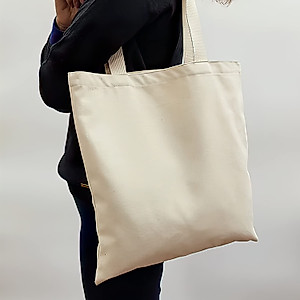 Hyturtle Personalized Library Bag A Stack Of Books Canvas Tote Bags, Customized Name & Book For Travel, Grocery Shopping Tote Bag, Gifts For Women, Reading Lovers, Book Lovers On Birthday