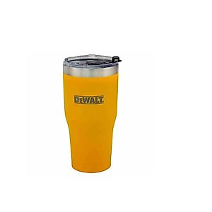 Dewalt 30 Oz. Yellow Powder Coated Tumbler