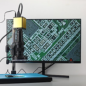 UHD 4K 1080P 60FPS C Mount Digital Video HDMI Microscope Camera Compatible for Industrial PCB Repair