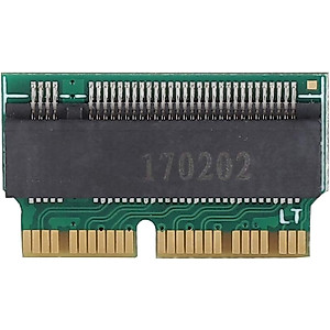 ASHATA Hard Disk to NVME SSD Adapter Concerter Card for 2013 2014 2015 MAC Book Air A1465 A1466 and for MacBook Pro A1398 A1502 SSD.