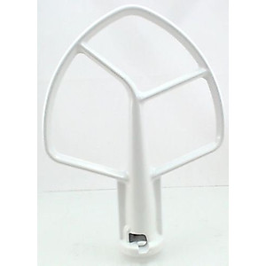 New Stand Mixer 5 QT Coated Flat Beater for KitchenAid, PS983355, K5AB, SAW10807813