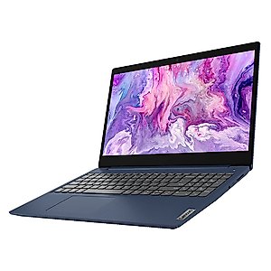 Lenovo Ideapad 3 Touch-Screen Laptop, 512GB, Intel Core i3, 8GB RAM - Abyss Blue (Renewed)
