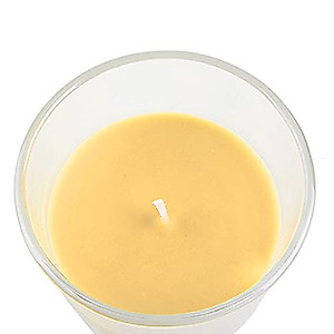 Immerse Creations (4-Pack) Vanilla Scented Candle Set in Glass Cup Jar | Refreshing, Relaxing Candles Pack, Cream, 3 Oz x 4, GLASS4