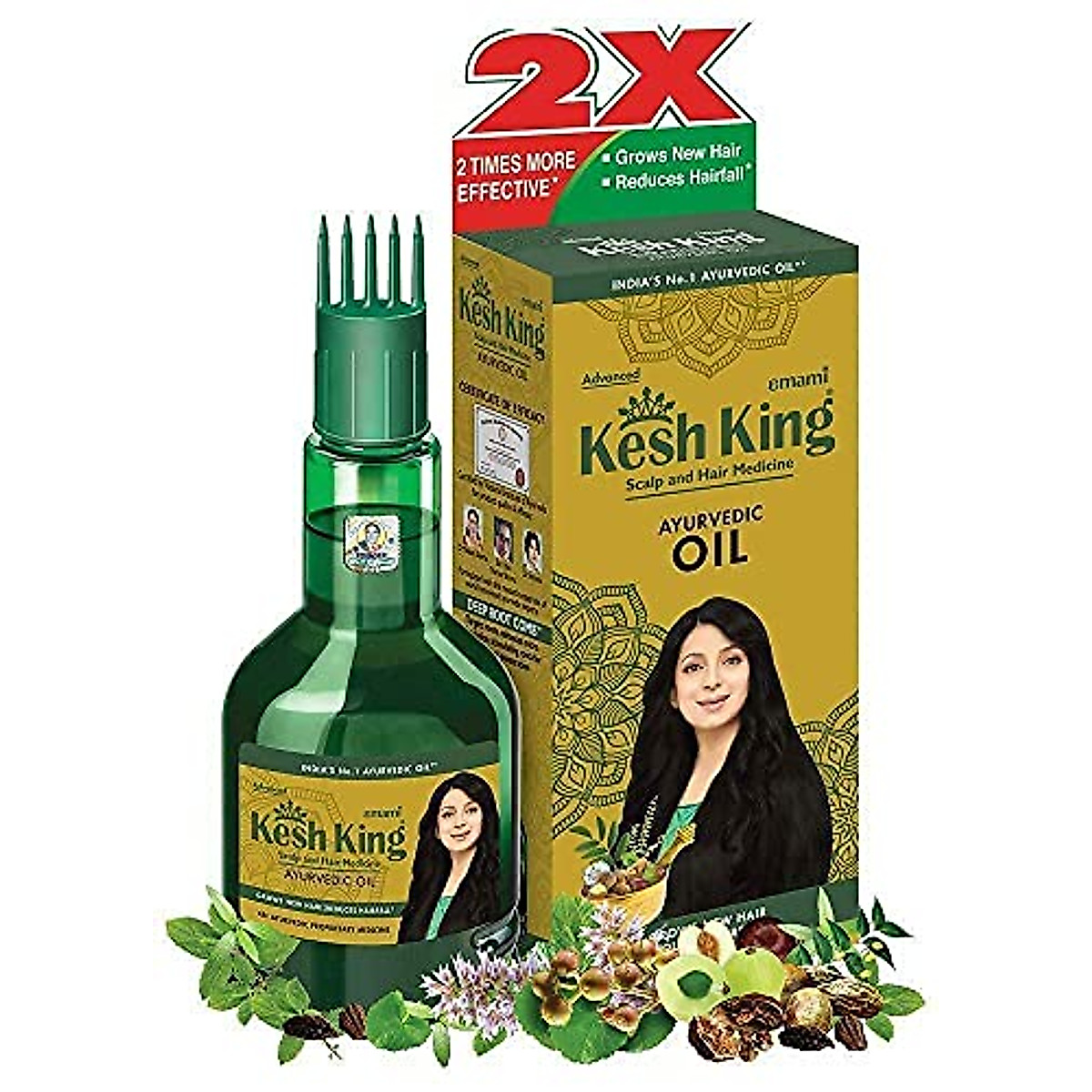 Kesh King Ayurveda Advanced Scalp and Hair Medicine Oil (50 ML)