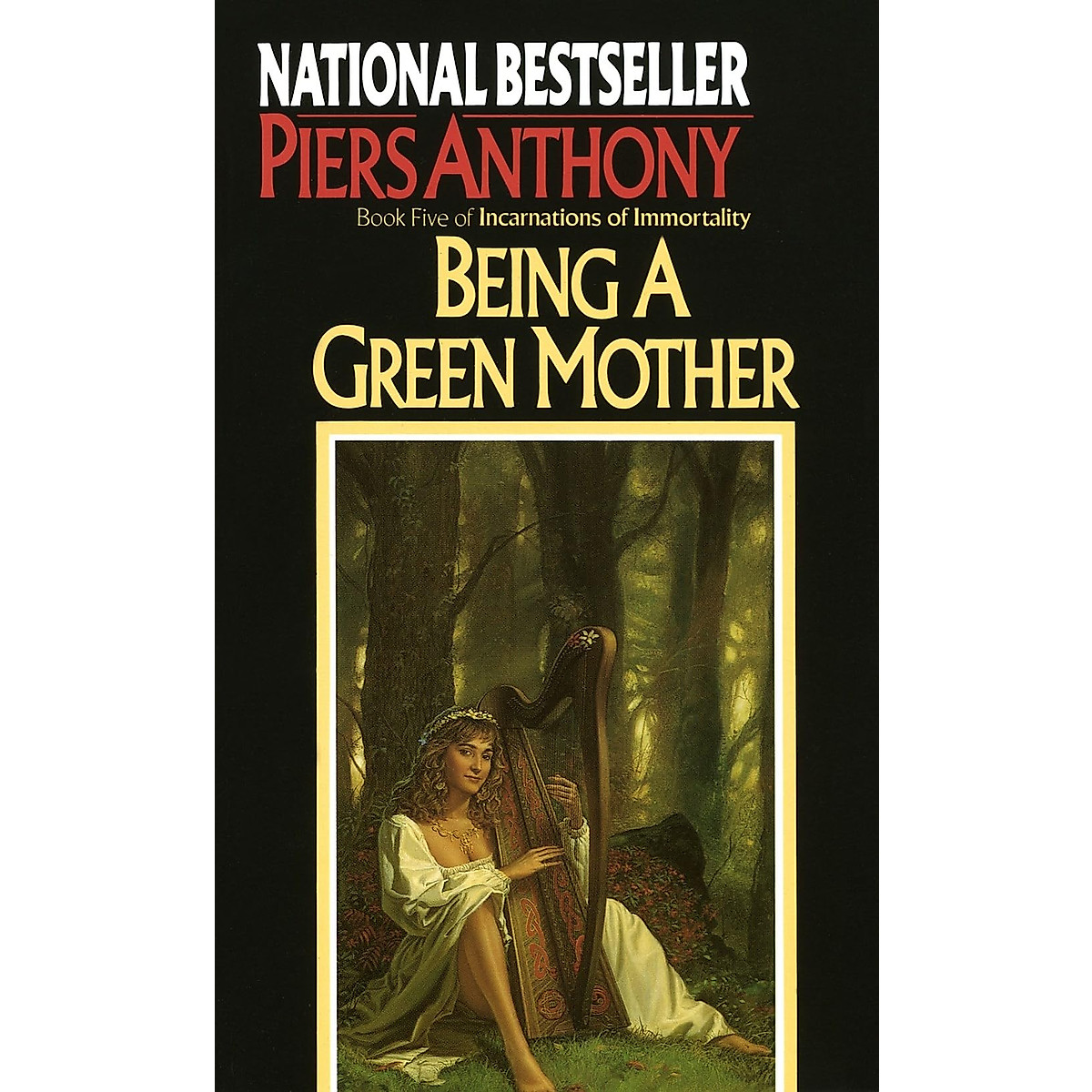 Incarnations of Immortality Set (Books 1-7) 1983-1990; On a Pale Horse, Bearing an Hourglass, With a Tangled Skein, Weilding a Red Sword, Being a Green Mother, For Love of Evil, & And Eternity