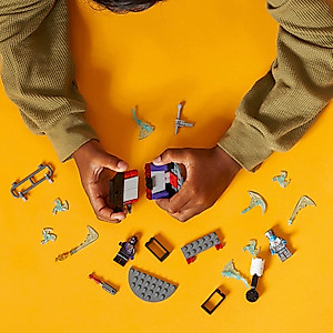 LEGO NINJAGO Epic Battle Set – Zane vs. Nindroid 71731 Building Kit; Ninja Toy Playset Featuring a Spinning Battle Toy, New 2021 (56 Pieces)