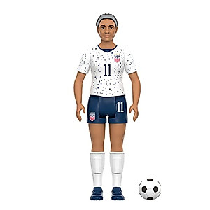Super7 USWNT Soccer Sophia Smith - 3.75" U.S. Women's National Team Action Figure with Soccer Ball Accessory Sports Collectibles and Retro Toys