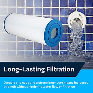 SpiroPure Replacement for Pleatco PSG27.5 PSG27.5-XP4 Saratoga Spas 4902-068 74452 Unicel C-4327 Hot Tub Spa Pool Replacement Cartridge (Pack of 4)