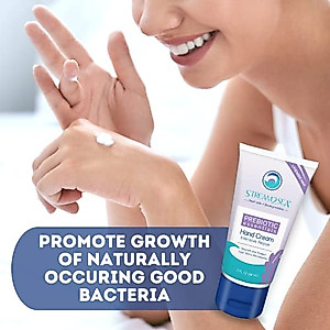 Lavender Mint Prebiotic Intensive Repair Hand Cream | Hydrate, Protect & Moisturize Daily with Antioxidant Rich Reef Safe Natural and Paraben Free Moisturizing Hand Cream | 3 Fl oz by Stream2Sea