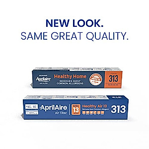Aprilaire 313 Replacement Furnace Air Filter for Aprilaire Whole Home Air Purifiers, MERV 13, Healthy Home Allergy Furnace Filter (Pack of 1)