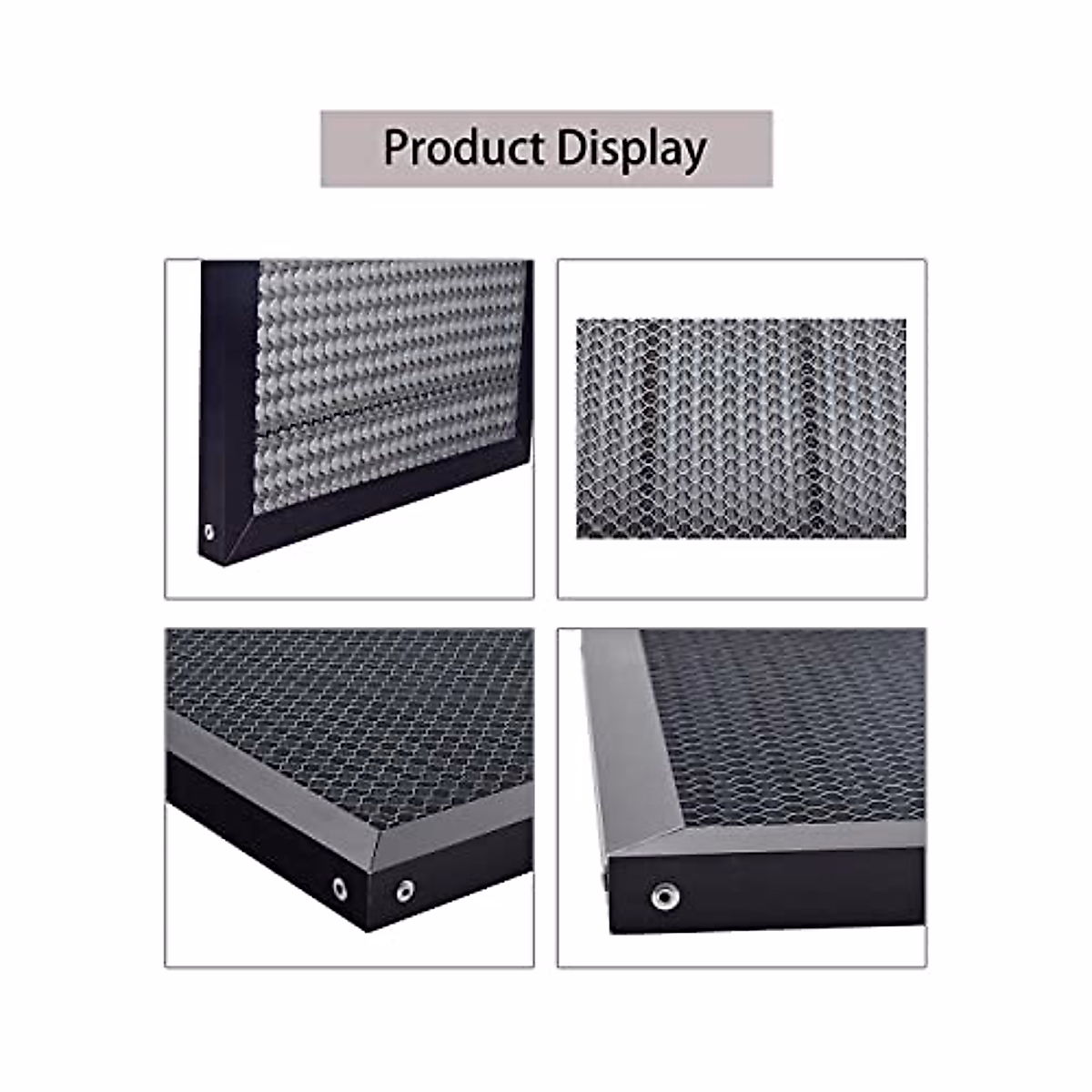 TEN-HIGH Honeycomb Working Table Aluminum, for CO2 Laser Engraver Machine Cutter CNC Engraving Router, 400 x 300mm