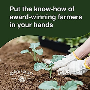 Farmer’s Secret - Fruit & Bloom Booster - Strengthen Roots and Increase Yield - Root and Foliar Plant Food - Made for a Variety of Fruits (16oz)