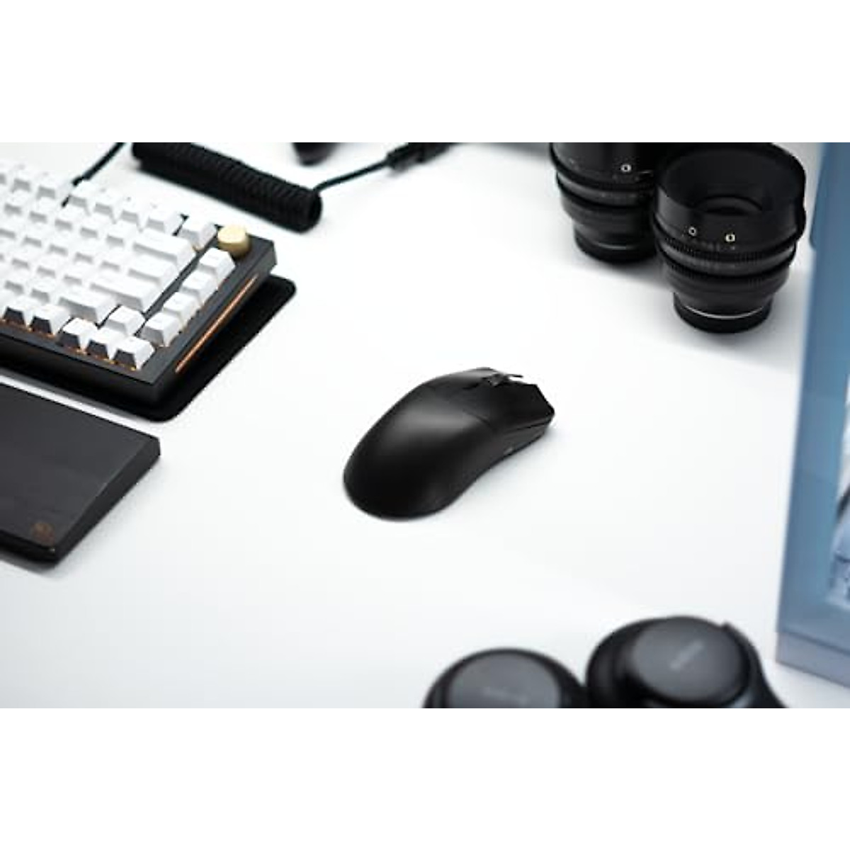 Glorious Gaming Model O 2 PRO Wireless Gaming Mouse - 2.4GHz wireless 1ms delay, 100M clicks, 57g Ultralight, Long Battery Life, 26K DPI BAMF 2.0 Sensor, Ambidextrous, 6 Buttons, PTFE Feet