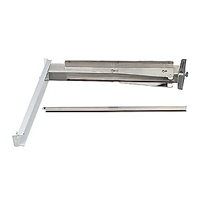 Stainless Steel Sneeze Guard Protector Assembly - Right Hand