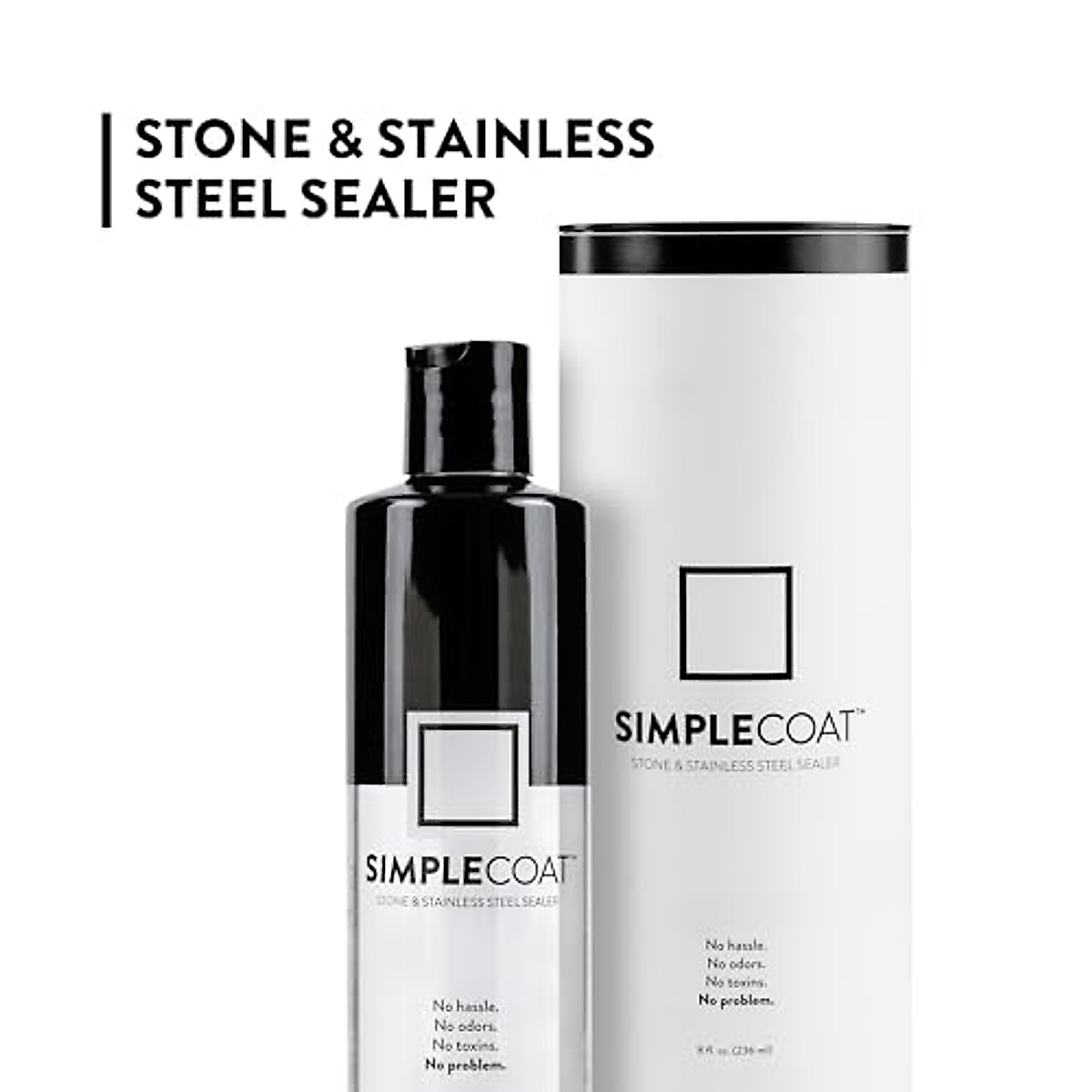 SimpleCoat Natural Stone and Stainless Steel Sealer | Countertop Sealer | 8oz