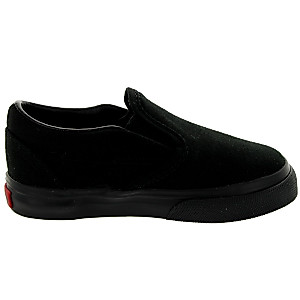 Vans Unisex CLASSIC SLIP-ON Sneakers, Black, 10 M US Toddler