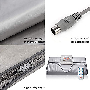 Anbt Infrared Sauna Blanket,Lightweight Portable Personal Steam Sauna Spa for Home Spa Detox, Relaxation