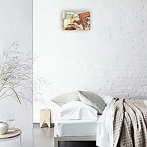 Fesy Laundry Washboard Metal Signs,Laundry Room Decor Laundry Sign Farmhouse Sign 8x12inches