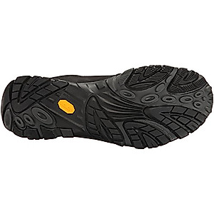 Merrell Men's Moab Adventure Lace Waterproof Hiking Shoe, Black, 9.5 M US