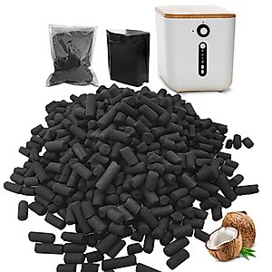 Shurex Odor Absorbing Carbon Refills for iDOO 3L Smart Kitchen Countertop Composter Filter, Replacement Activated Charcoal Filters Compatible with iDOO 3L Electric Kitchen Composter