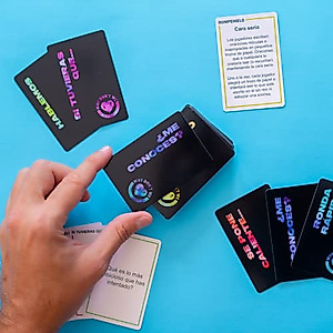 Conversar y Conocerse - 120 tarjetas con preguntas, juegos, conversaciones y más. Divertidos juegos para parejas, juegos de cartas para adultos, Regalos para parejas, juegos de mesa para adultos