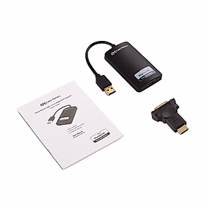 Cable Matters SuperSpeed USB 3.0 to HDMI Adapter (USB to HDMI Adapter) for Windows up to 1440p in Black