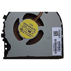 Z-one Fan Replacement for HP Envy M6-P M6-P013DX M6-P014DX M6-P100 M6-P113DX M6-P114DX Series CPU Cooling Fan Cooler 812682-001 4-Pin 4-Wires