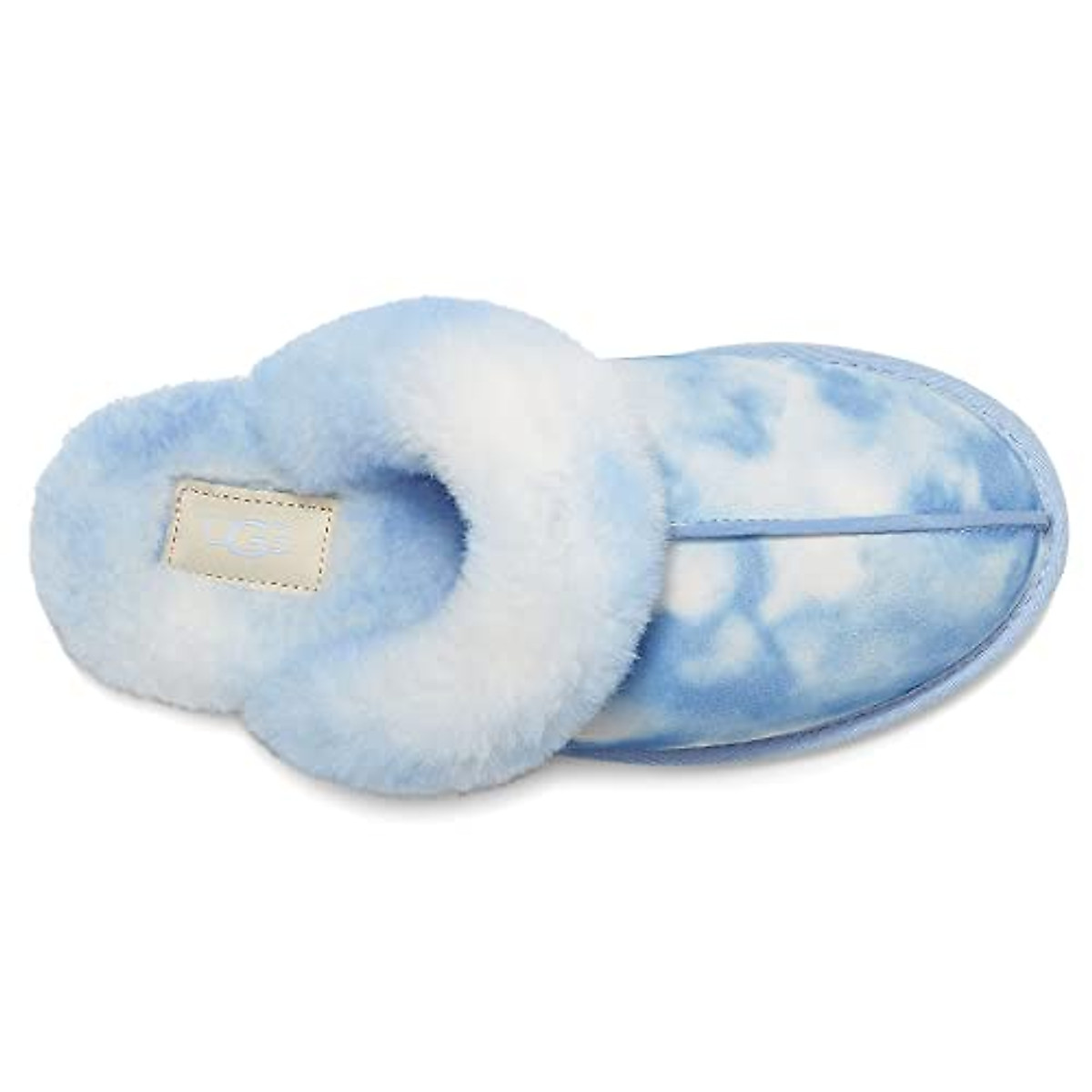 UGG Women's Scuffette II Watercolors Slipper, Cloudy Sky, 10