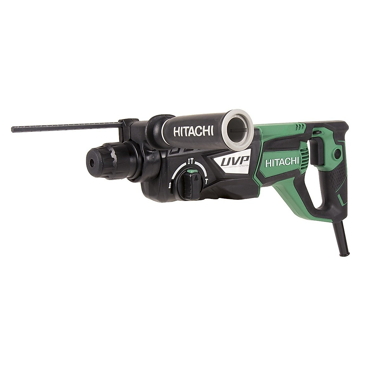 Hitachi DH28PFY 1-1/8 Inch SDS Plus Low Vibration Rotary Hammer, 3-Mode, VSR