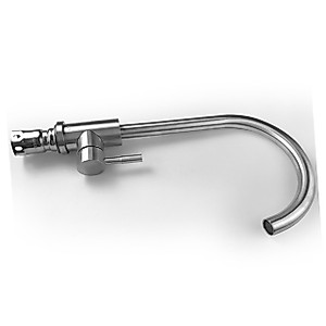 Faucets for Bath Sinks Vessel Faucet Vessel Sink Faucet Waterfall Spigot Bath Tub Faucet Stainless Steel Water Tap Kitchen Water Faucet Home Water Faucet Silver Container Tub