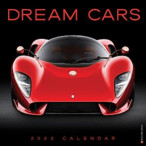 Dream Cars 2023 Wall Calendar