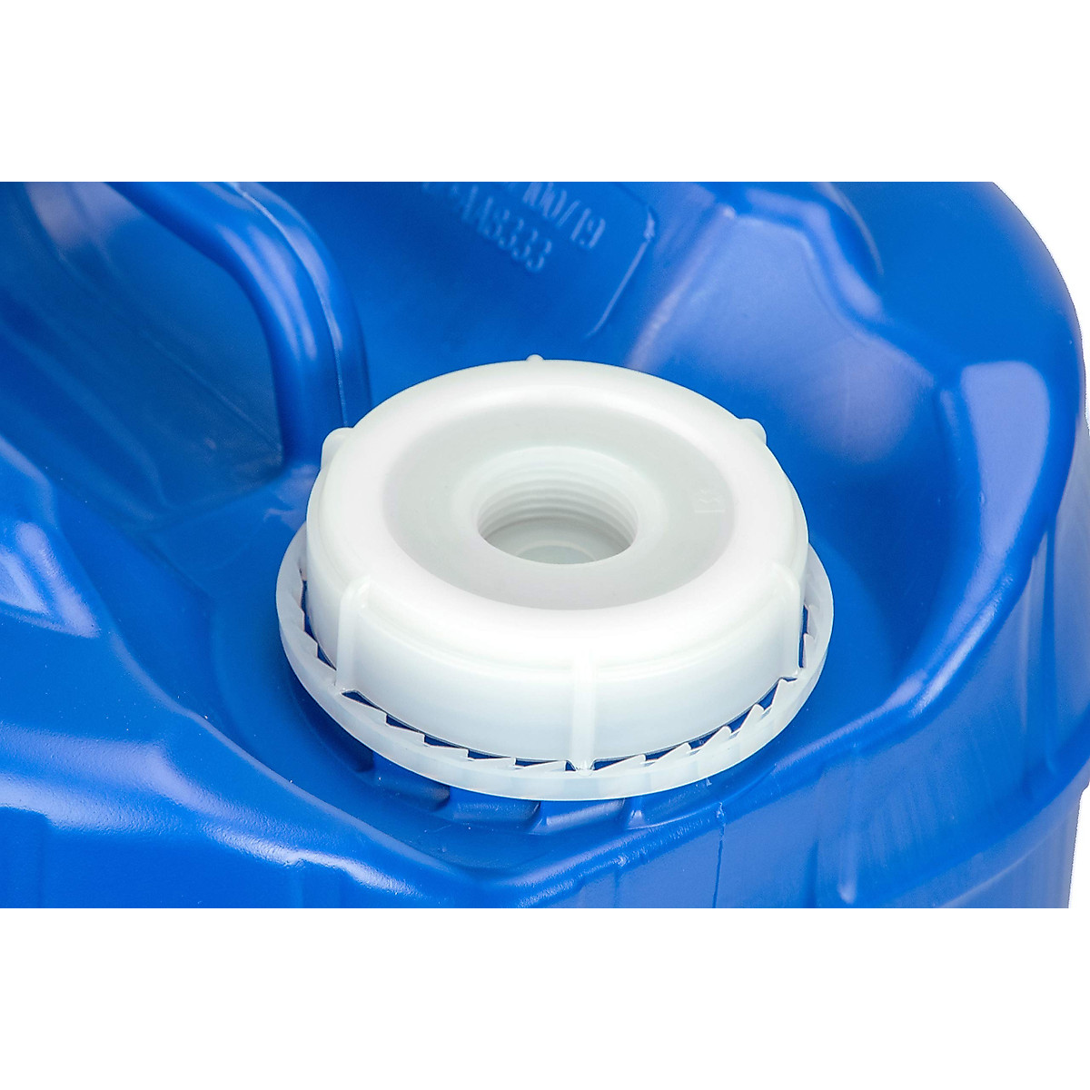 Emergency Water Storage 5 Gallon Water Tank - 20 Gallons (4 Tanks) - 5 Gallons Each w/Lids + Spigot & Water Treatment - Food Grade, Portable, Stackable, Easy Fill - Survival Supply Water Container