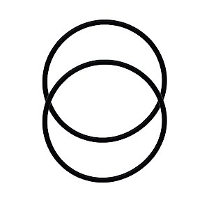 SimPure DB10P and DB20P (Not for DB10/DB20 & DB10C) O Ring Replacements, Seals, Gaskets, Whole House Water Filter Housing Standard BB 10"X4.5", 20"X4.5" (2 Pack)