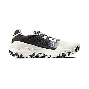 Mammut Women's Sertig II Low Trail Running Shoe , Glossy Black , 8 US