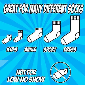 Black Sock Snaps, Sock Locks, Sock Clips for Washer and Dryer, Socks Organizer for Closet, Sock Keeper, Easy to Use Laundry Tool for Socks - 3 Pack Set, 8 Pairs per