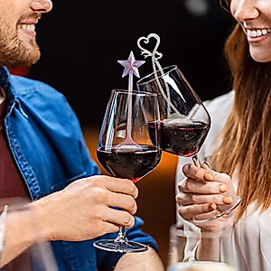 Wine Sulfite Filter Remove Sulfite Histamine - 8pcs Purifier Stir Stick Wine Reduce Allergic Reactions and Eliminate Headaches and Hangovers