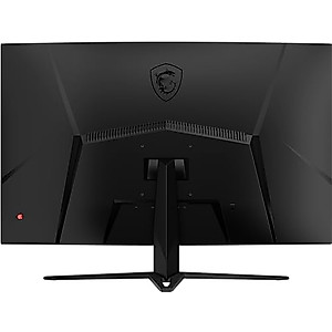 MSI G32C4X, 32" Gaming Monitor, 1920 x 1080 (FHD) Curved Gaming Monitor, 1 ms, 250Hz, FreeSync, 1500R, HDMI, DisplayPort, Tilt Adjustable, Black
