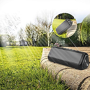 YPWA Bluetooth Speaker,High Power 12W,36 Hours Playback Time (Built-in 5000mAh Battery)