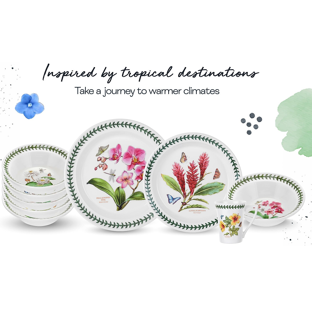 Botanic Garden 14 Inch Chip and Dip