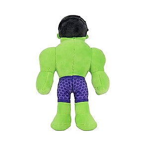 SPIDEY AND HIS AMAZING FRIENDS Marvel's SNF0082 Marvel’s Spidey and His Amazing Friends-8-Inch Little Plush Hulk Kids Ages 3 and up-Toys Featuring Your Friendly Neighborhood Heroes, Multi