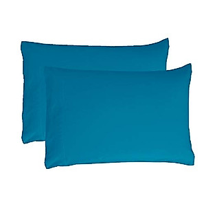 Sfoothome Cal King Sheets Set - Hotel Luxury 4-Piece Bed Set, Extra Deep Pocket, 1800 Series Bedding Set,Sheet & Pillow Case Set (California King, Teal)