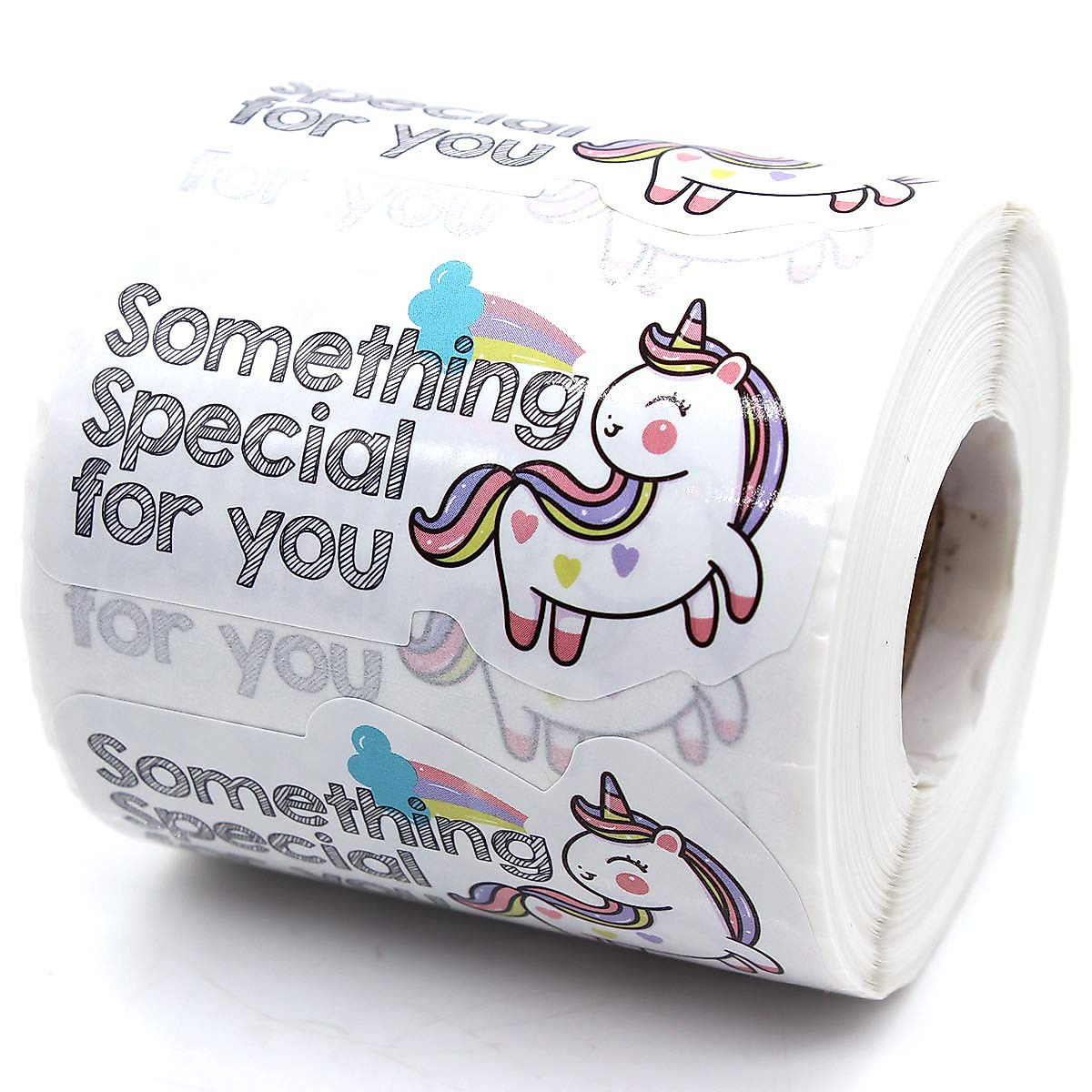 Muminglong 1.5 Inch Cute Unicorn Stickers, Thank You Stickers, 500 PCS