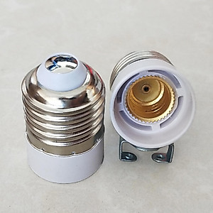 5pcs Fire Resistant LED Lamp Holder Converter Light Socket Bulb Base Splitter Extension Adapter Conversion Lighting Accessories