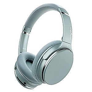Srhythm NC25 Wireless Headphones Bluetooth 5.3, Lightweight Noise Cancelling Headset Over-Ear with Low Latency,Game Mode