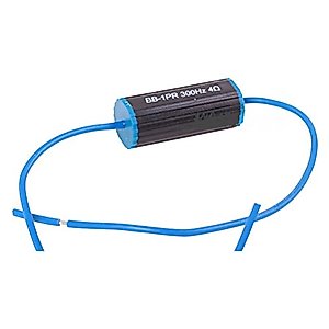PAC BB-1PR Pair of Bass Blocker/Passive Crossover Protect car Audio Tweeters Filters Out 0-150Hz (8 Ohms) Blue
