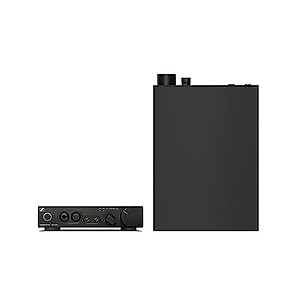 Sennheiser HD 800 S Open-Back Audiophile Headphones and HDV 820 Reference Headphone Amplifier/DAC Bundle