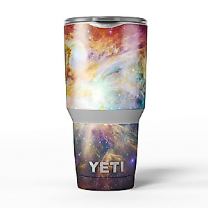 Design Skinz Mutli-Colored Clouded Universe - Skin Decal Vinyl Wrap Kit Compatible with The Yeti Rambler Cooler Tumbler Cups