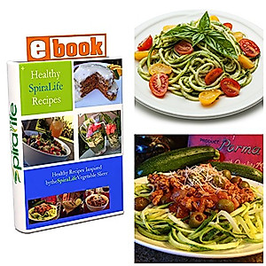 Original SpiraLife Spiralizer Vegetable Slicer – Vegetable Spiralizer - Spiral Slicer Cutter