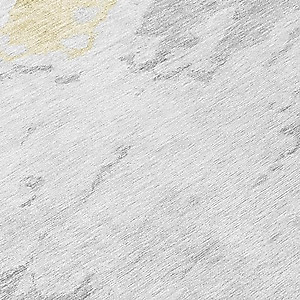 Addison Rugs Chantille ACN614 Silver 9' x 12' Indoor Outdoor Area Rug, Easy Clean, Machine Washable, Non Shedding, Bedroom, Living Room, Dining Room, Kitchen, Patio Rug