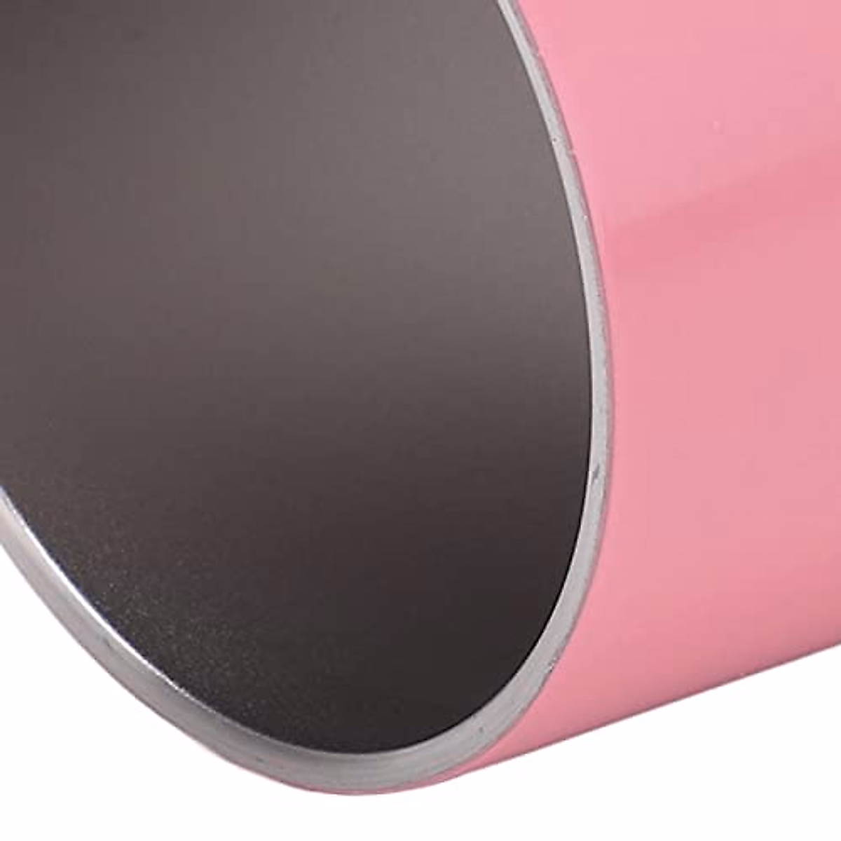 Rayrit 12oz 304 Stainless Steel Vacuum Insulated Cups, Eggshell Cup U Shape Tumbler Cups with Lid, Double Layer Insulation Wine Cup Big Belly Cup for Home Outdoors Drinks Coffee Wine Cocktails (Pink)